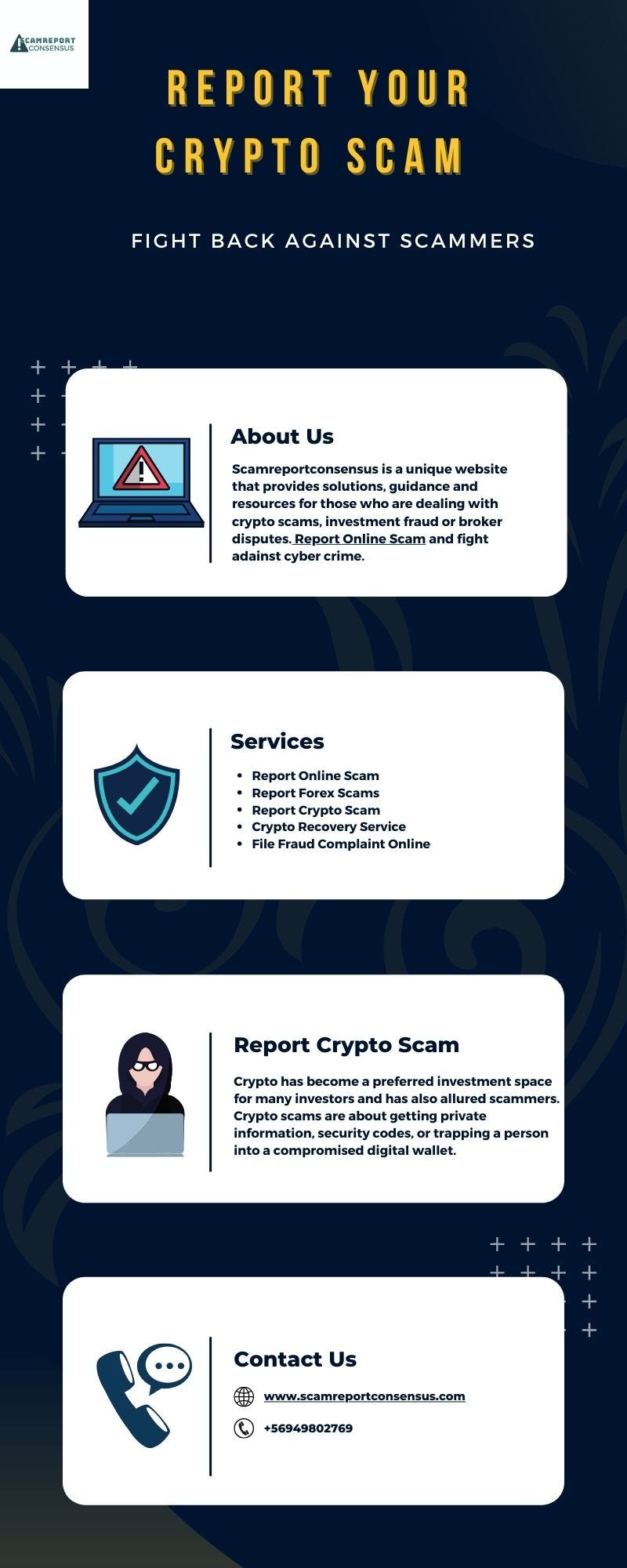 Report Crypto Scam with Scam Report Consensus - Scamreportconsensus - Medium