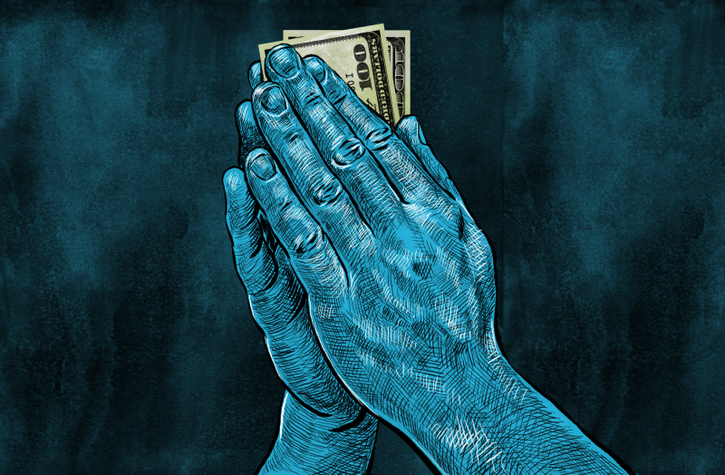 The Banker’s Prayer. Our Free Market | by Mick Theebs | Medium