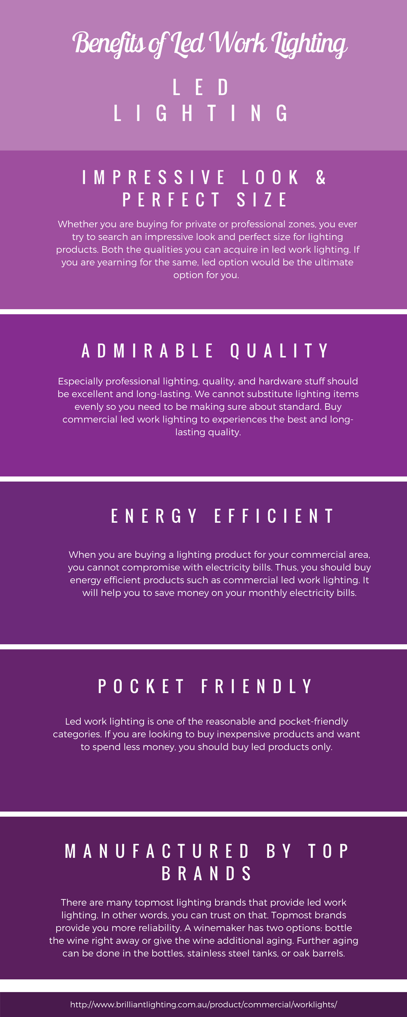 Benefits of Led Work Lighting. Commercial led work lighting is one of ...