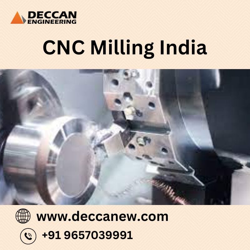 Precision Unleashed: Exploring the Realm of CNC Milling in India | by Deccanew | Aug, 2023 | Medium