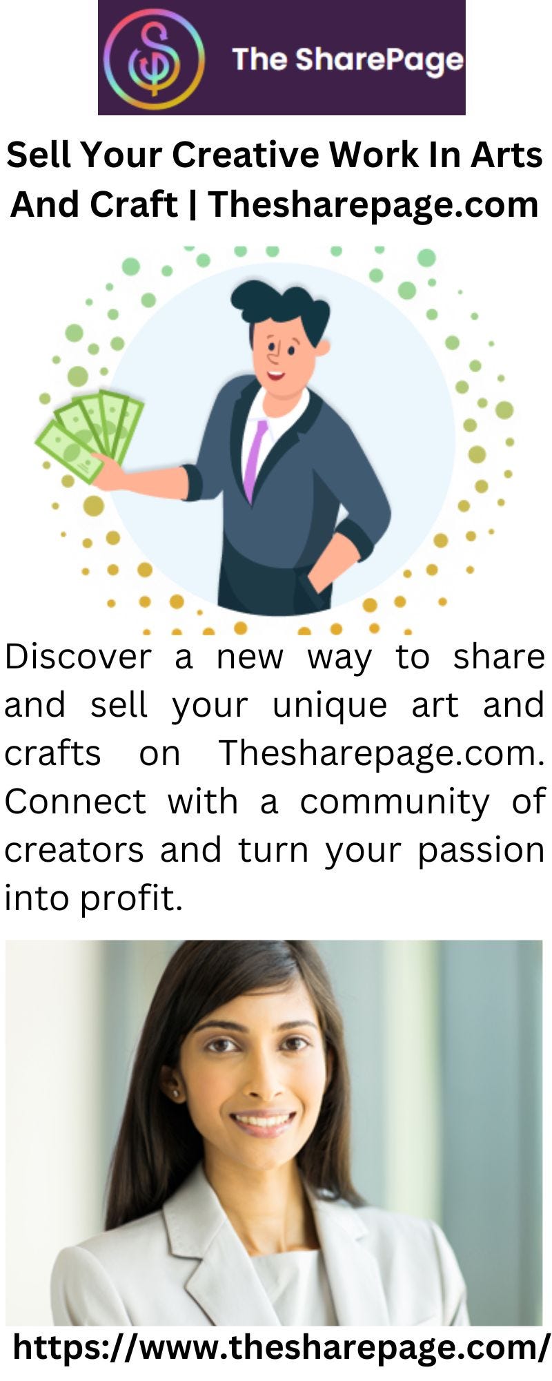 Sell Your Creative Work In Arts And Craft | Thesharepage.com - TheShare ...