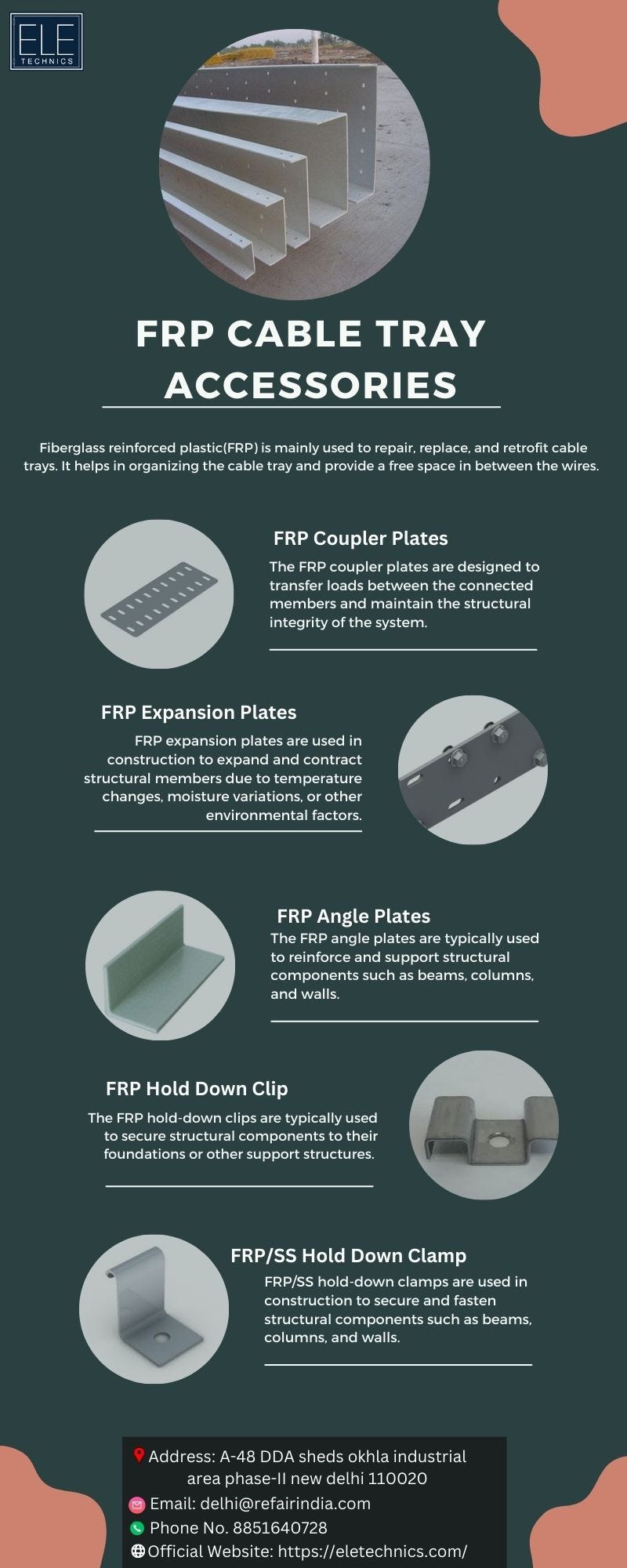 FRP Cable Tray Accessories - Sonam Rautela - Medium