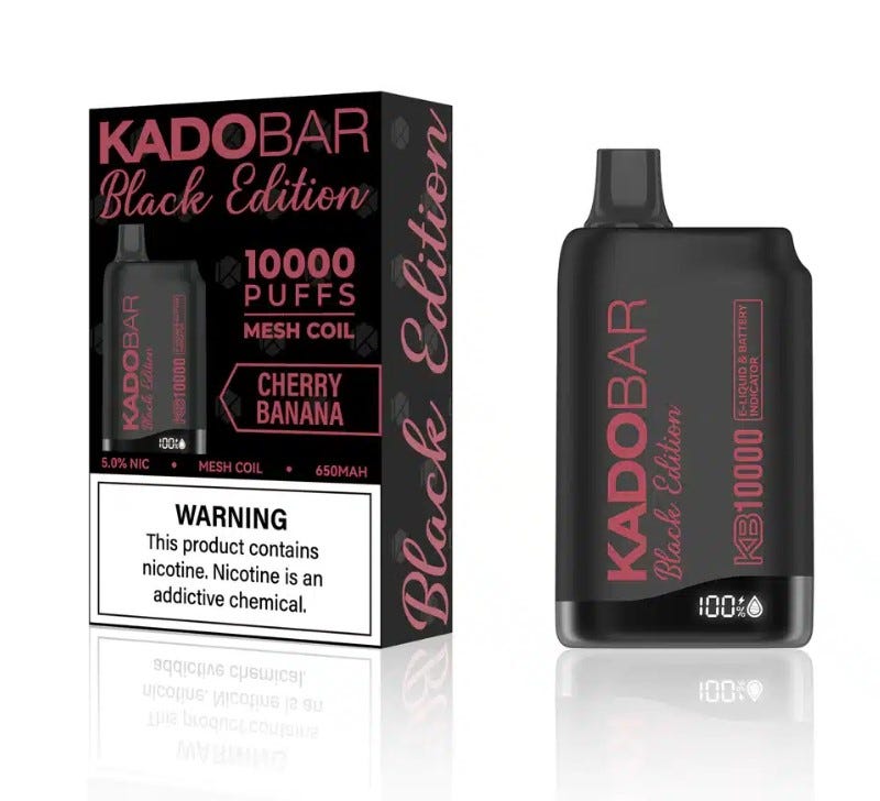 Kado Bar Black Edition 10000 Puffs - Mark Henry - Medium
