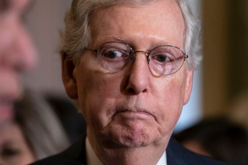 Mitch McConnell Doesn’t Matter. The way we talk about Mitch McConnell… | by David V. Rullo | Medium