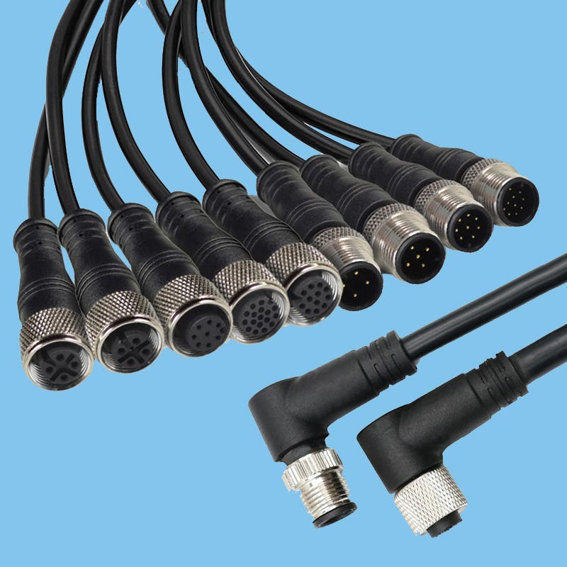 What is M12 Cable?. M12 cable is a cable used for M12… | by Lovelylzp | Medium