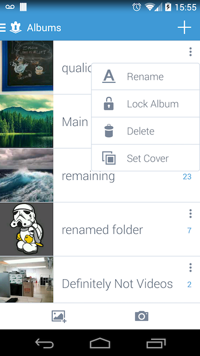 Android List Menu Icon