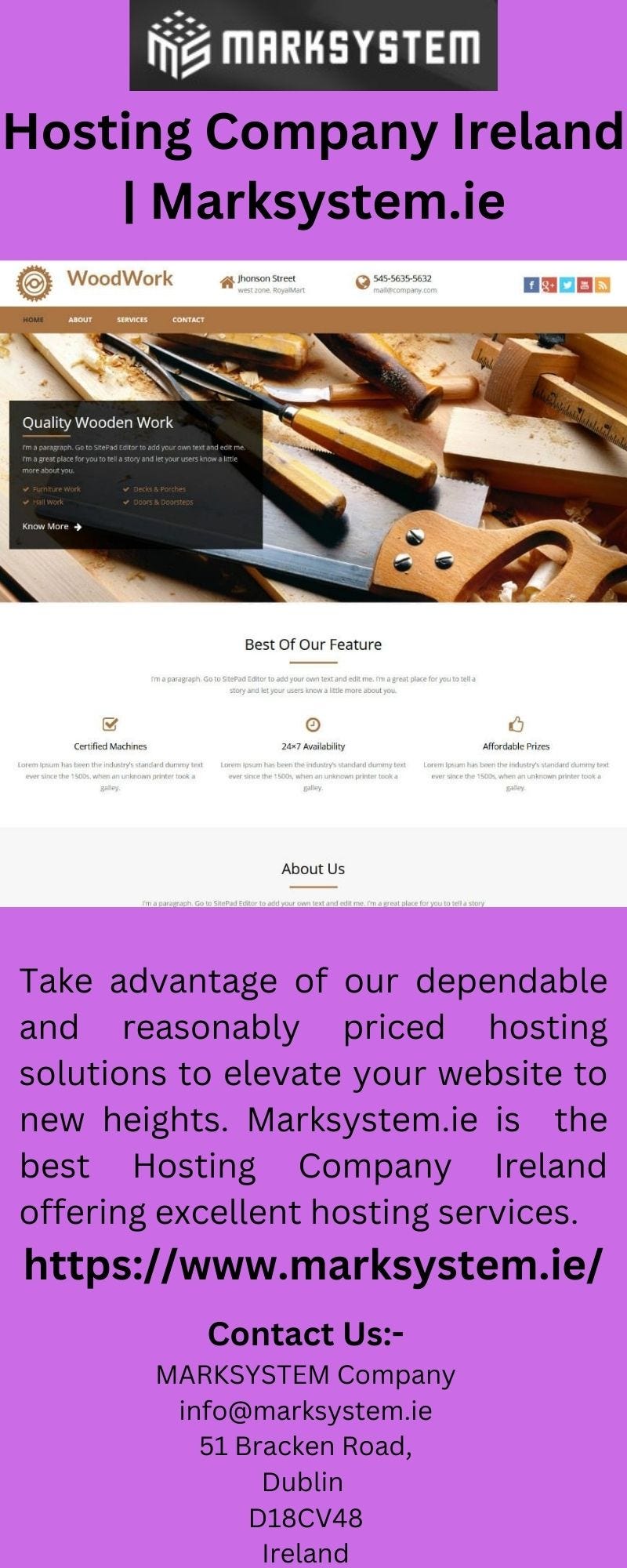 Hosting Company Ireland | Marksystem.ie - marksystemcompany - Medium