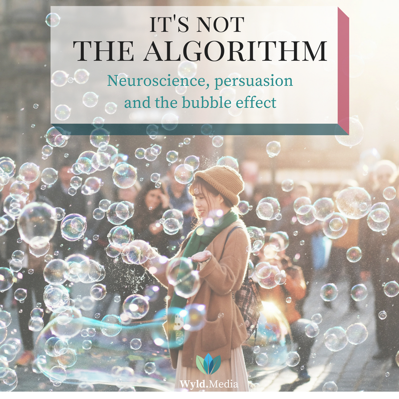 It’s Not About The Algorithm: neuroscience, persuasion and the bubble ...