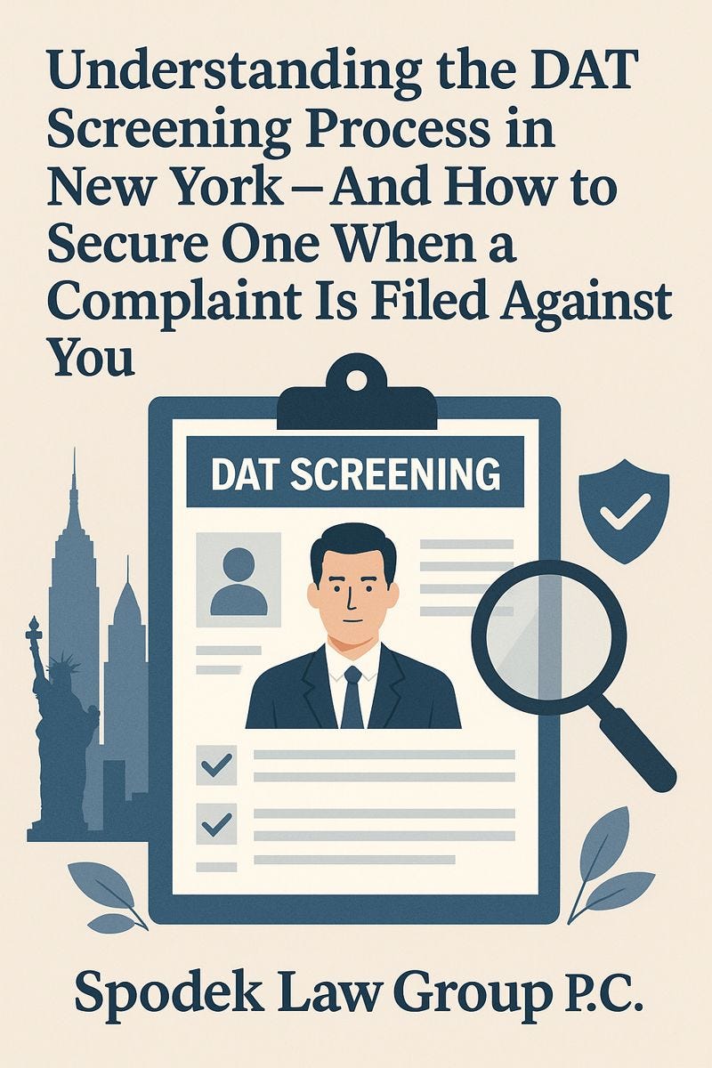 Understanding the DAT Screening Process in New York — And How to Secure ...
