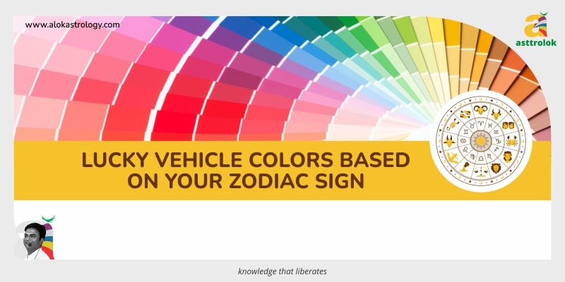 Lucky Vehicle Colours Based on Your Zodiac Sign | by Asttrolok | Medium