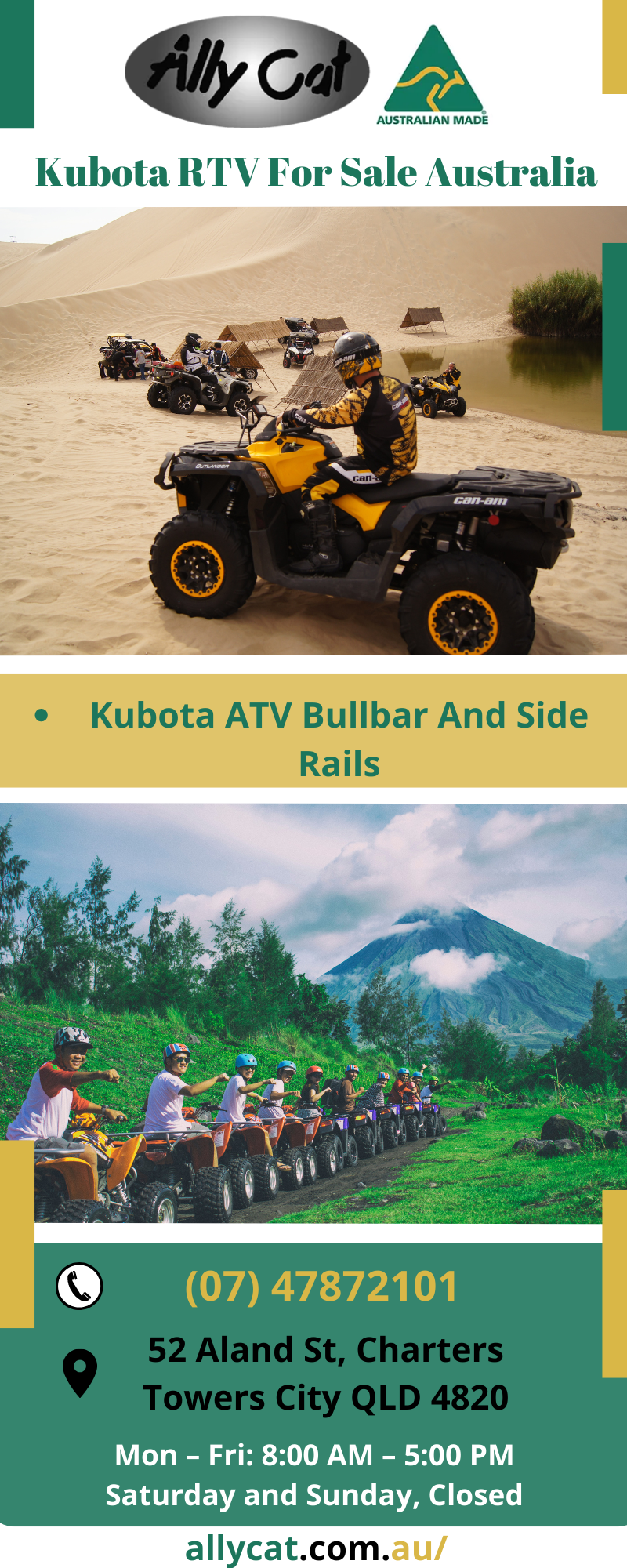 Kubota ATV For Sale Australia | Ally Cat - Allycat - Medium
