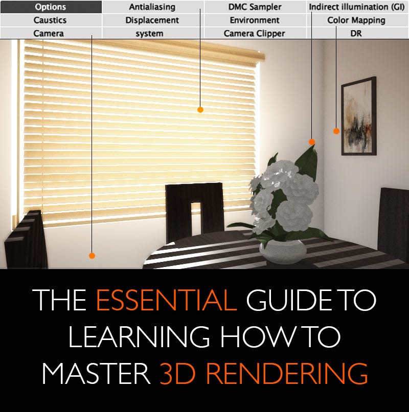 The essential guide to learning how to master 3d rendering | by Franck ...