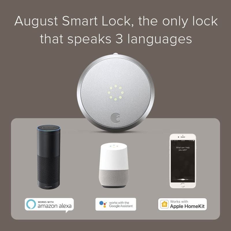 August Connect Wi-Fi Bridge, Smart Lock, Remote Access - Helenaalunaa ...