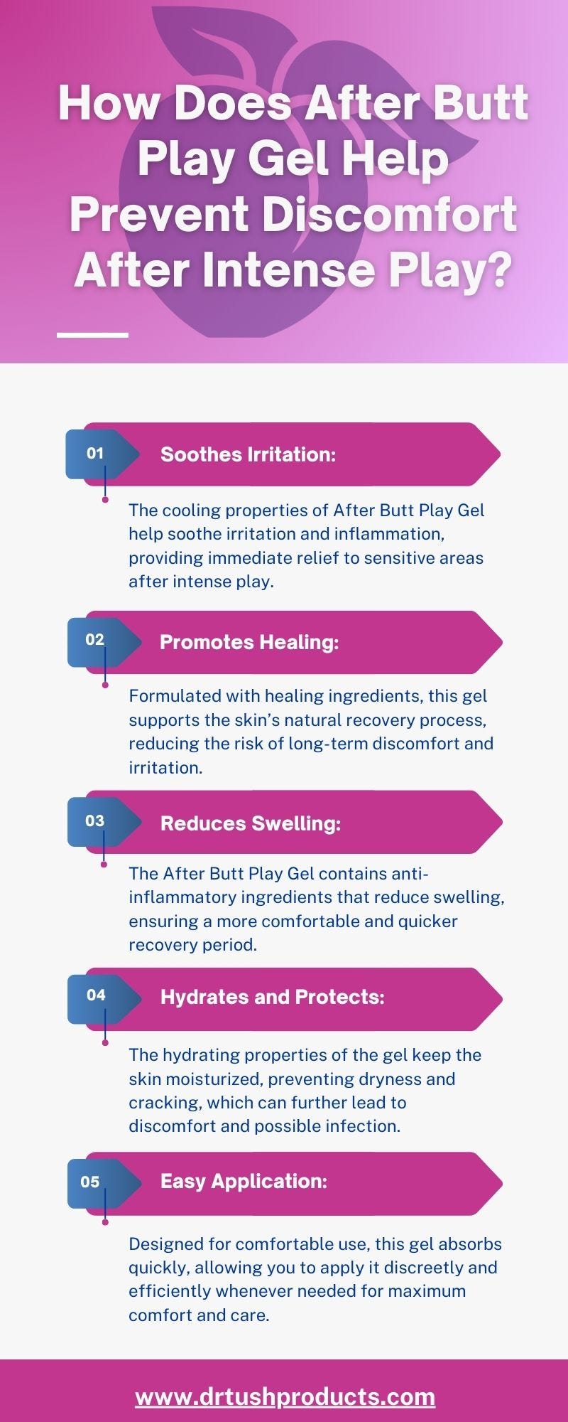 How Does After Butt Play Gel Help Prevent Discomfort After Intense Play ...