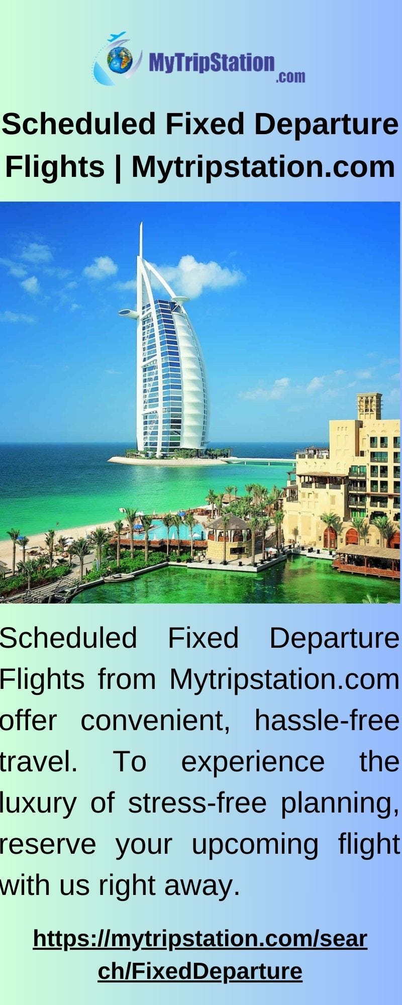Scheduled Fixed Departure Flights | Mytripstation.com - Mytrip Station ...