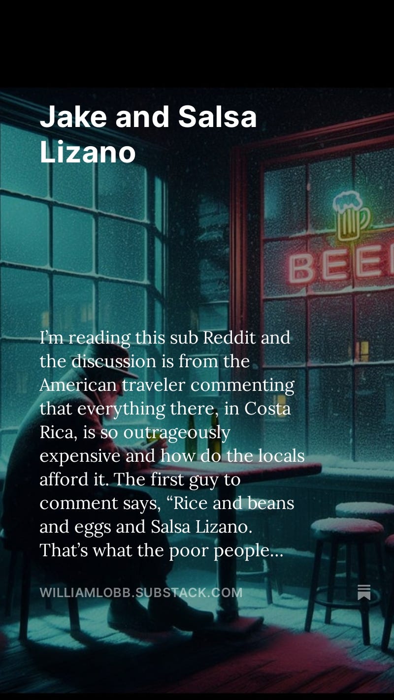 Jake and Salsa Lizano. I’m reading this sub-Reddit and the… | by ...