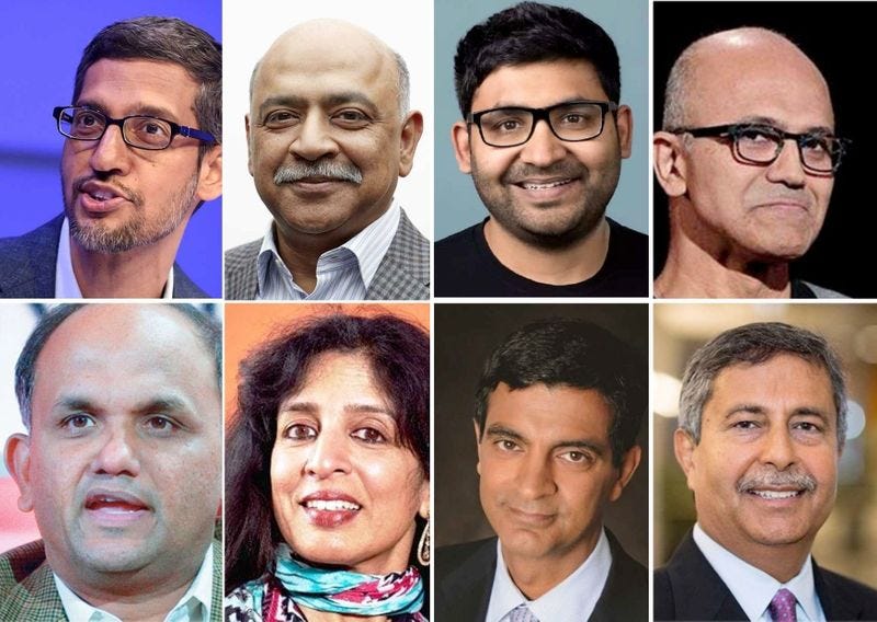 Are Indian-Origin CEOs Really Everywhere? | by Gaurav Garg | Medium