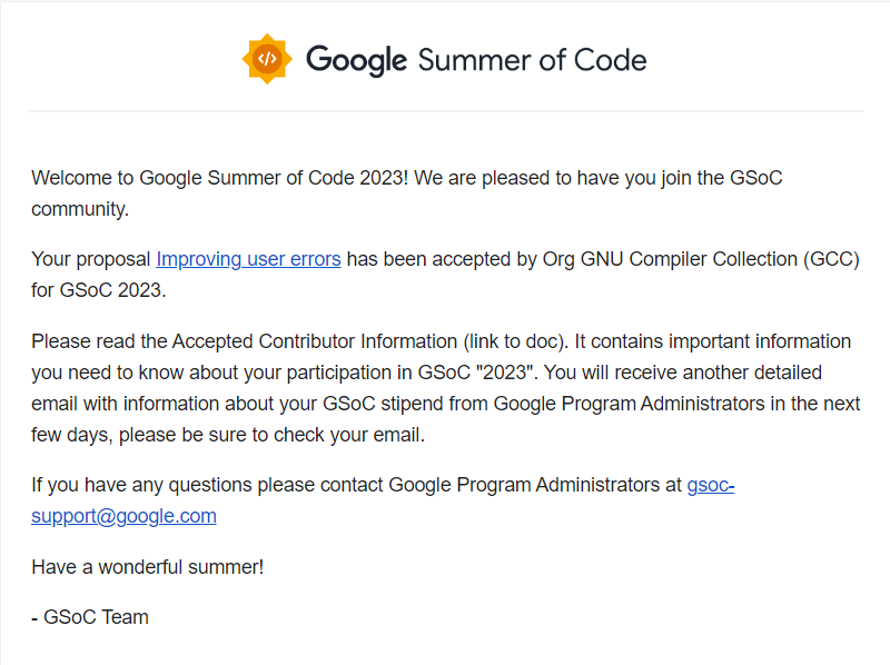 My Journey to Google Summer Of Code 2023 | by mahad | Medium