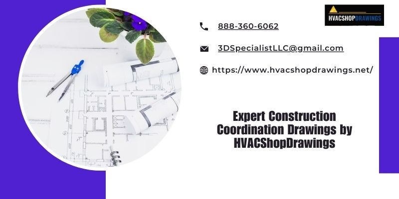 Expert Construction Coordination Drawings by HVACShopDrawings - Duct ...