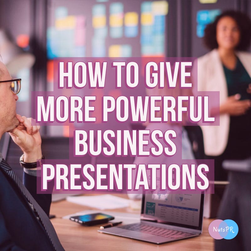 How to Give More Powerful Business Presentations | by Corina Manea | Medium