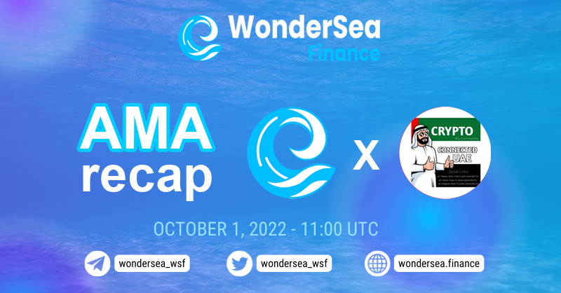 AMA recap WonderSea x Crypto_Connected_UAE | by Wondersea Finance | Medium