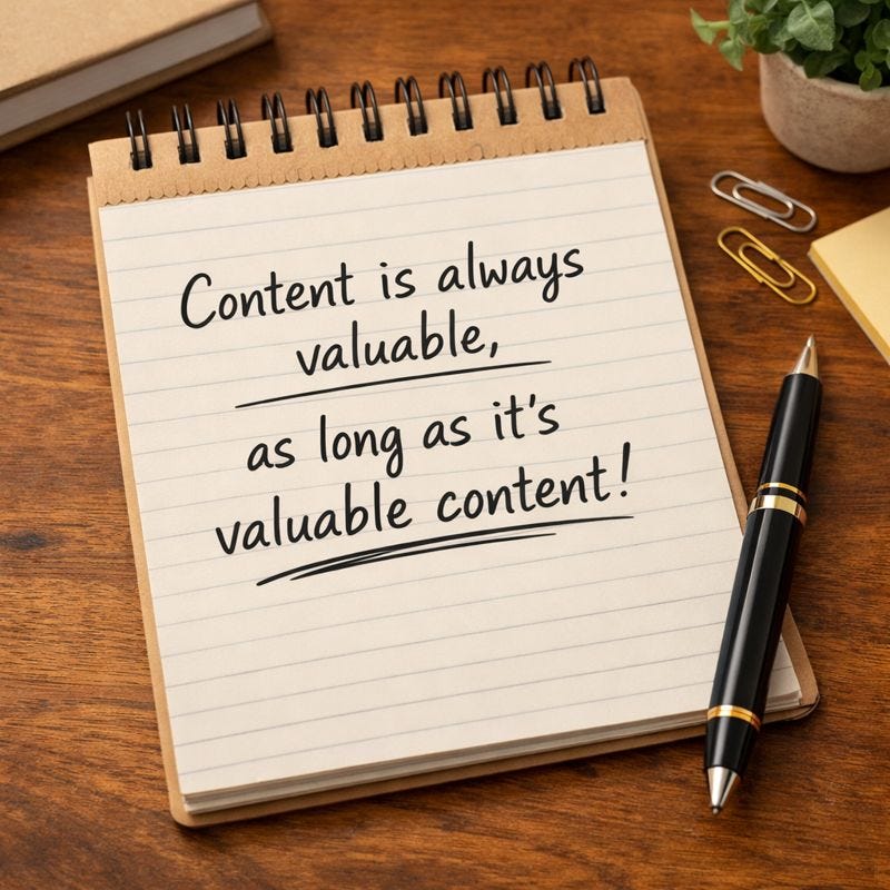 Content is always valuable, as long as it’s valuable content! | by Asma ...