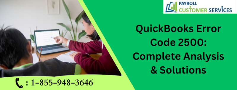 An easy method to resolve QuickBooks Error 2500 - peter johnson - Medium