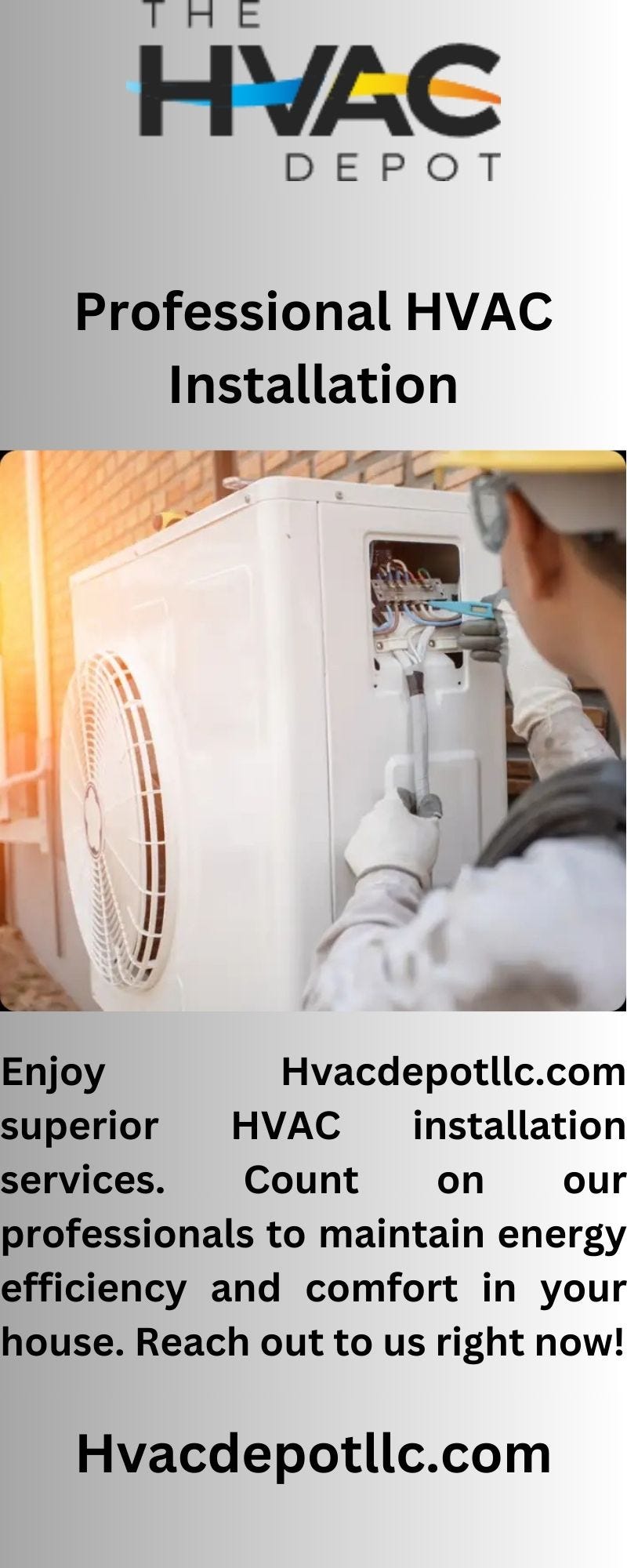 Professional HVAC Installation - Hvacdeopot llc - Medium