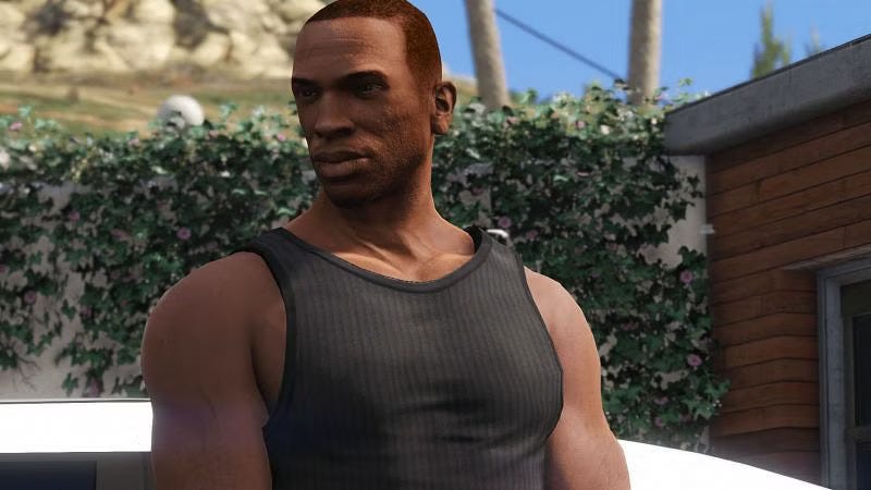 Carl Johnson Also Known As Cj Is A Fictional Character And The Main