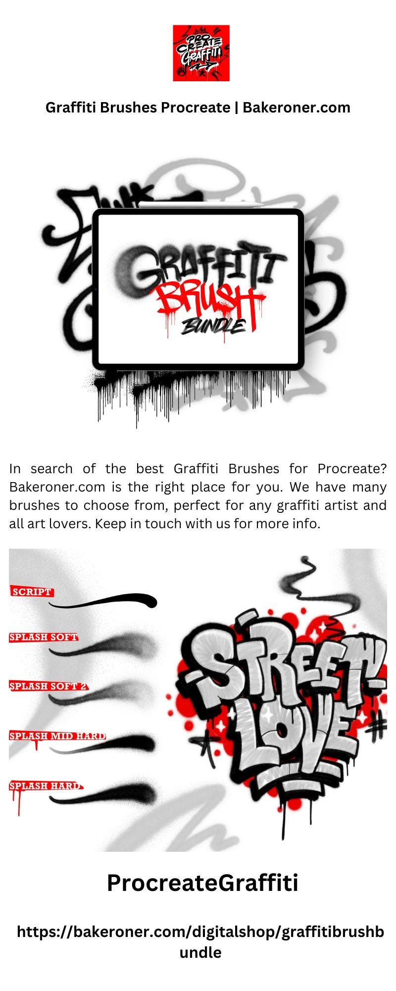 Graffiti Brushes Procreate | Bakeroner.com - Procreate Graffiti - Medium