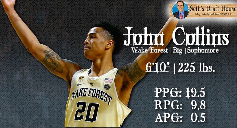 13. John Collins. Denver Nuggets | by Sam Vecenie | Seth’s Draft House