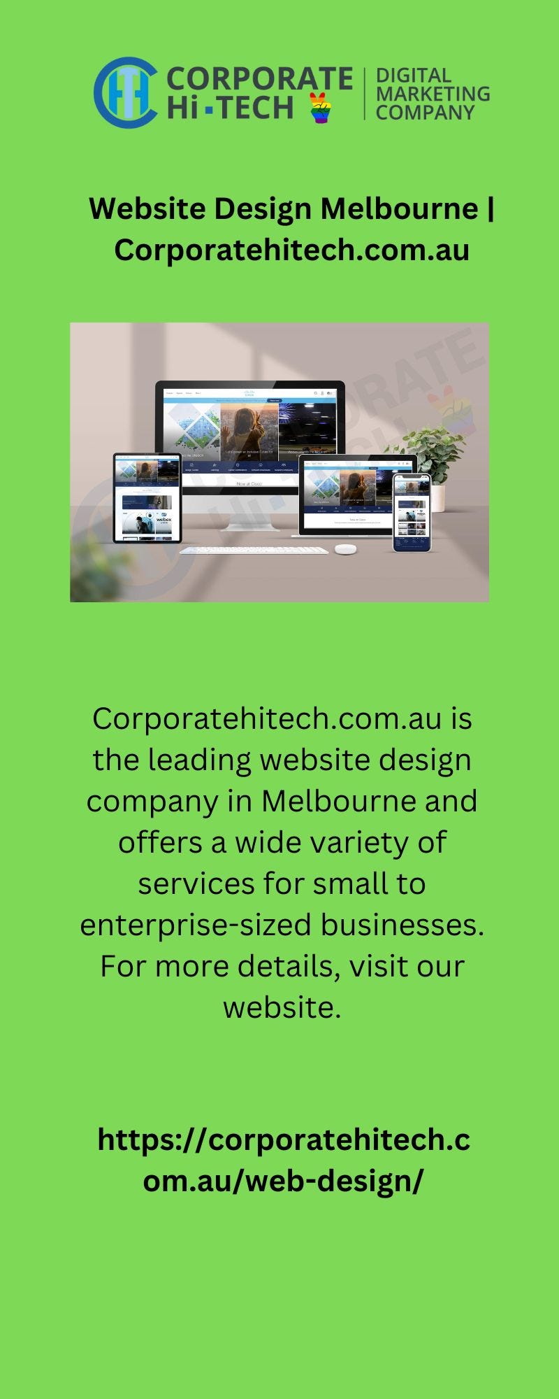 Website Design Melbourne | Corporatehitech.com.au - Corporatehitech ...