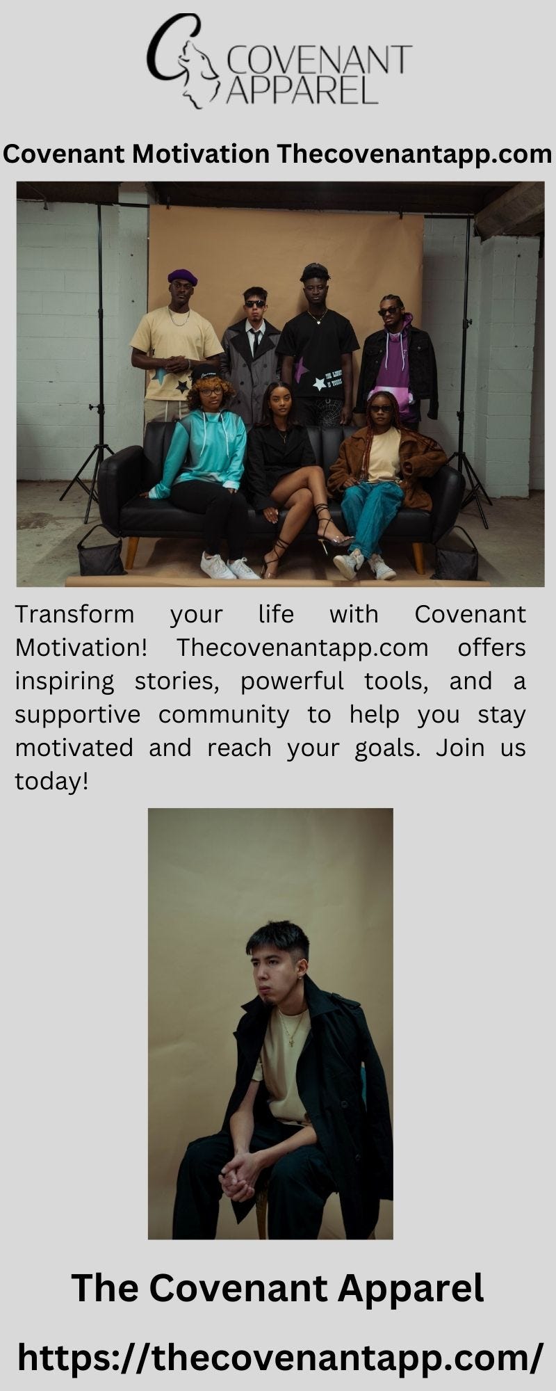 Covenant Motivation Thecovenantapp.com - The Covenant Apparel - Medium