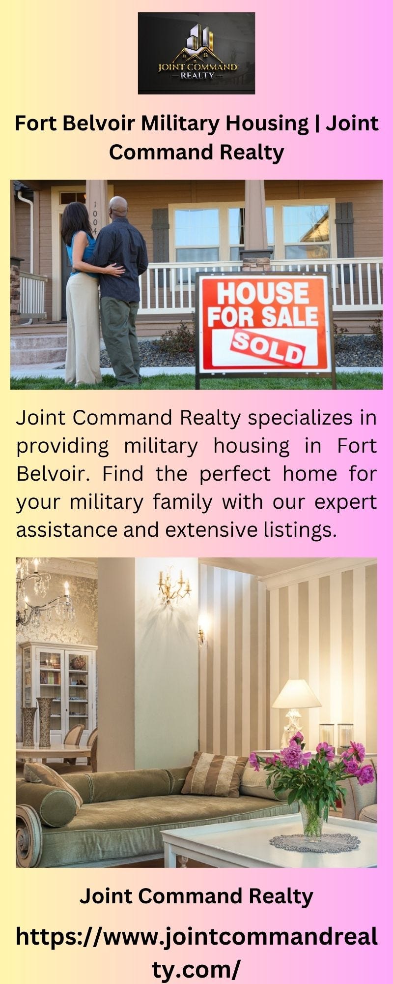 Fort Belvoir Military Housing | Joint Command Realty - Joint Command ...