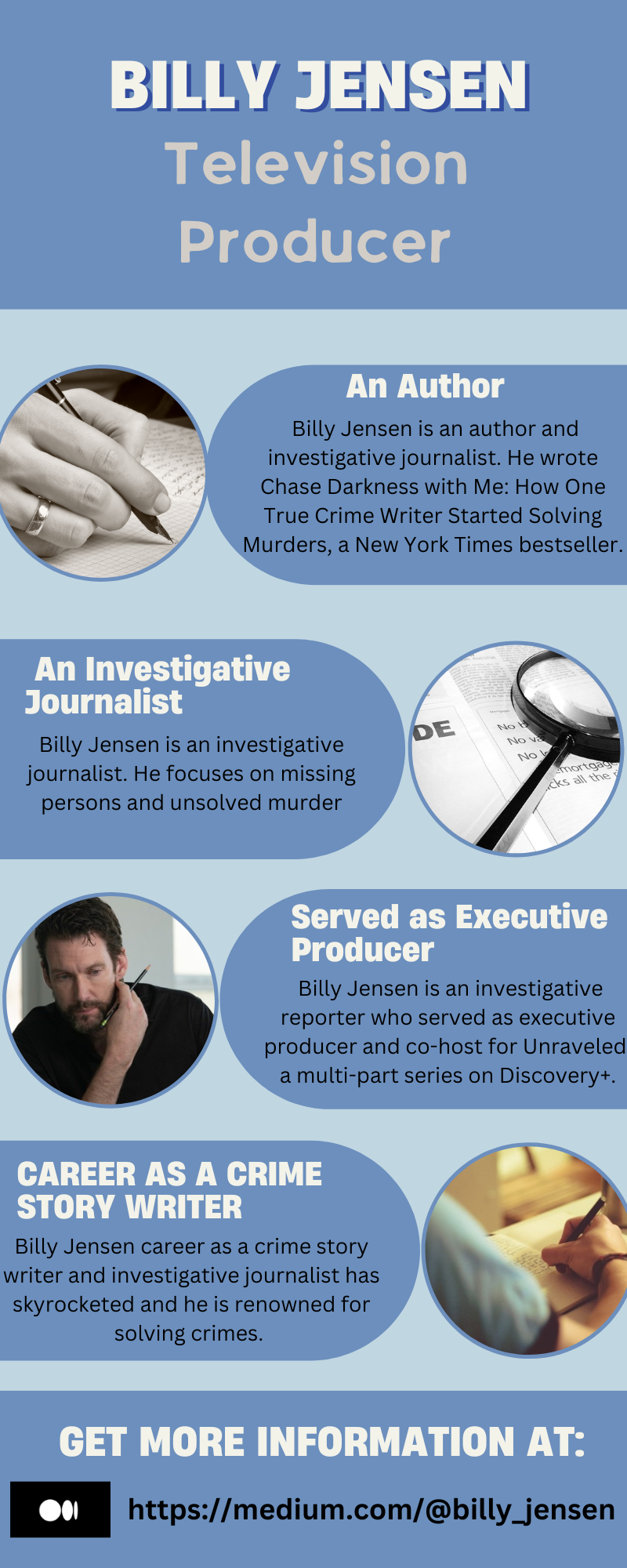 Billy Jensen | Television Producer - Billy Jensen - Medium