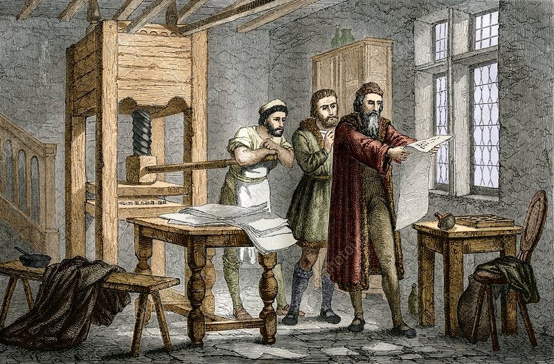 The First Printed Book in History: How the Gutenberg Bible Changed the ...