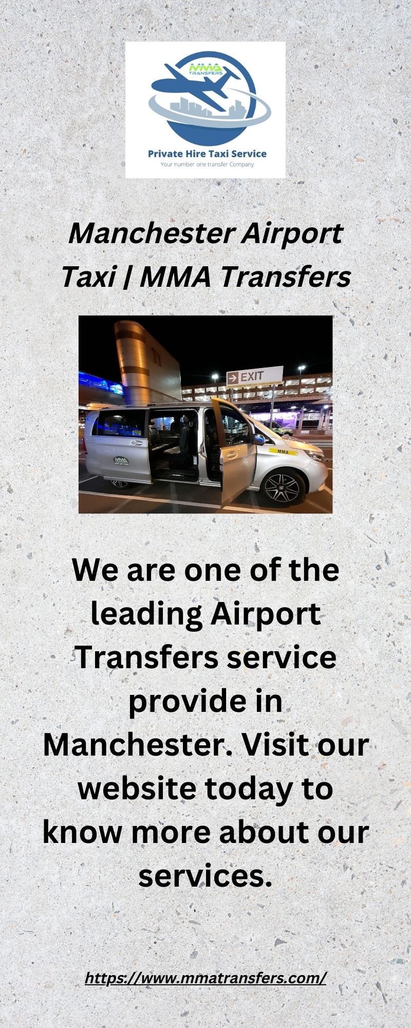 Manchester Airport Taxi | MMA Transfers - MMA Transfers - Medium