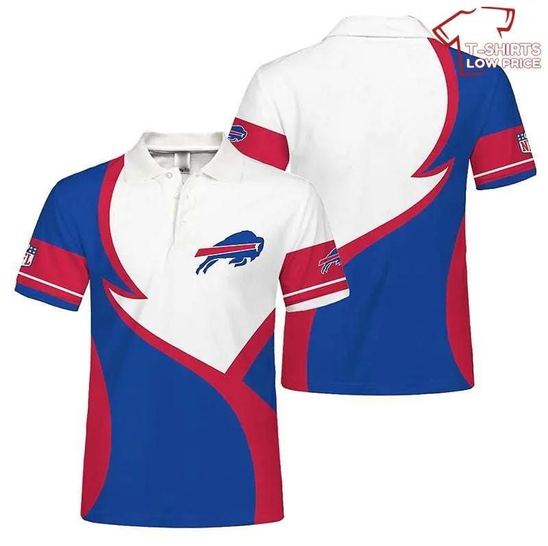 Buffalo Bills Button Up Polo Shirt | by Fazzio Bollinger | Medium