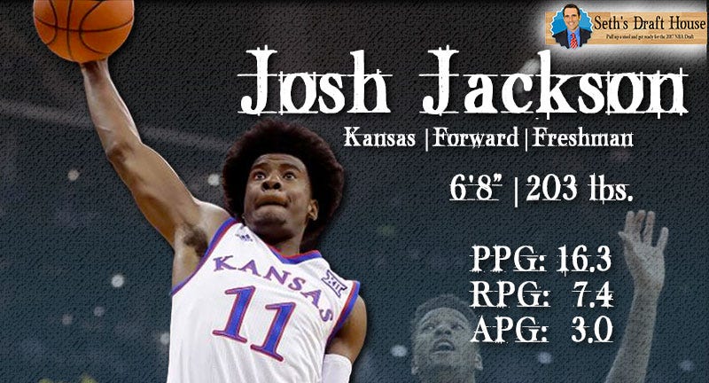 4. Josh Jackson. Phoenix Suns | by Sam Vecenie | Seth’s Draft House