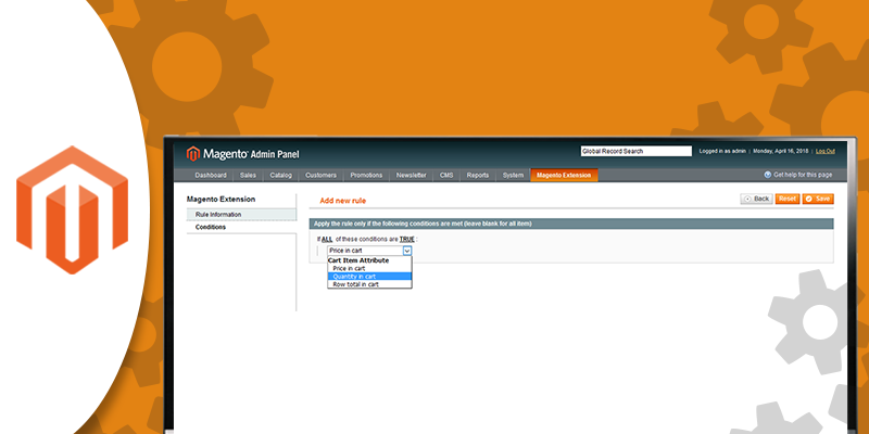 How to Create Condition Rule In Magento admin Form | by MageComp | Medium