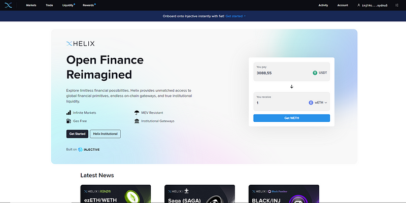 A short tour about the Helix. Helix is a decentralized exchange… | by ...