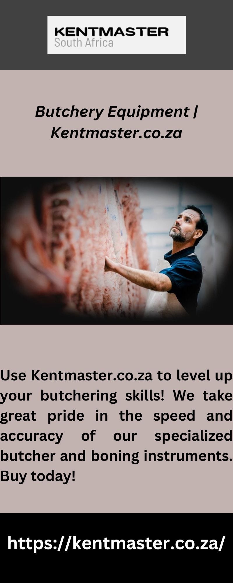 Butchery Equipment | Kentmaster.co.za - Kentmaster - Medium