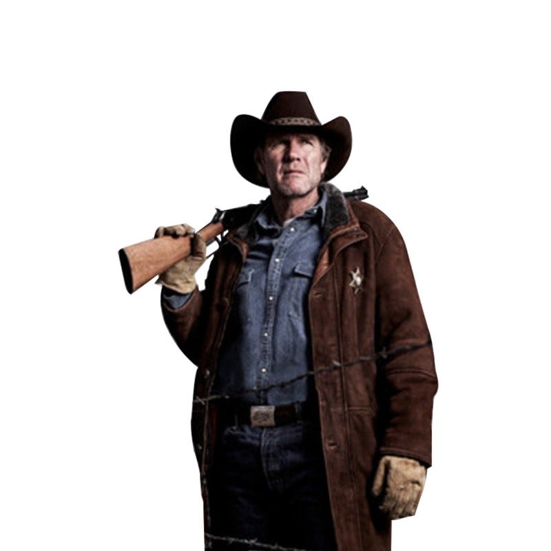 Robert Sheriff Walt Longmire Leather Coat | by Smith Alex | Medium