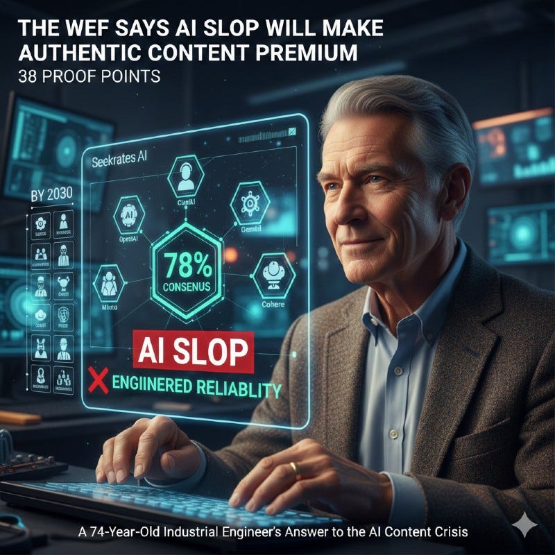 The WEF Says AI Slop Will Make Authentic Content Premium. Here Are 38 ...