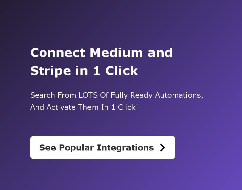How To link Stripe account with Medium? A detailed Guide | by Danish | Medium