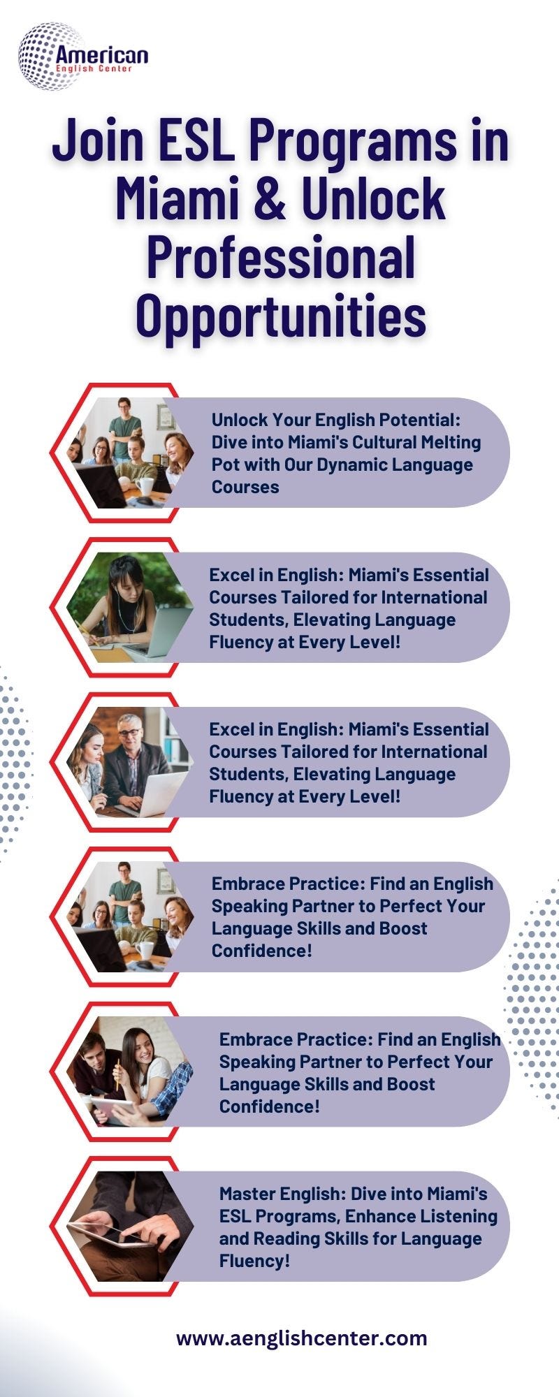 Premier ESL Courses at the American English Center in Florida ...