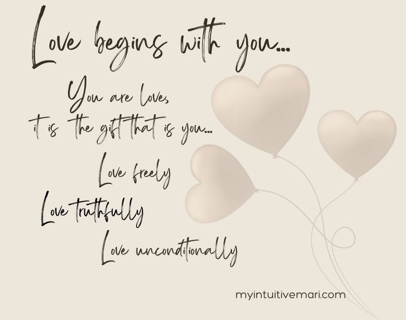 Love begins with you…. Love begins with you, loving who you… | by My ...