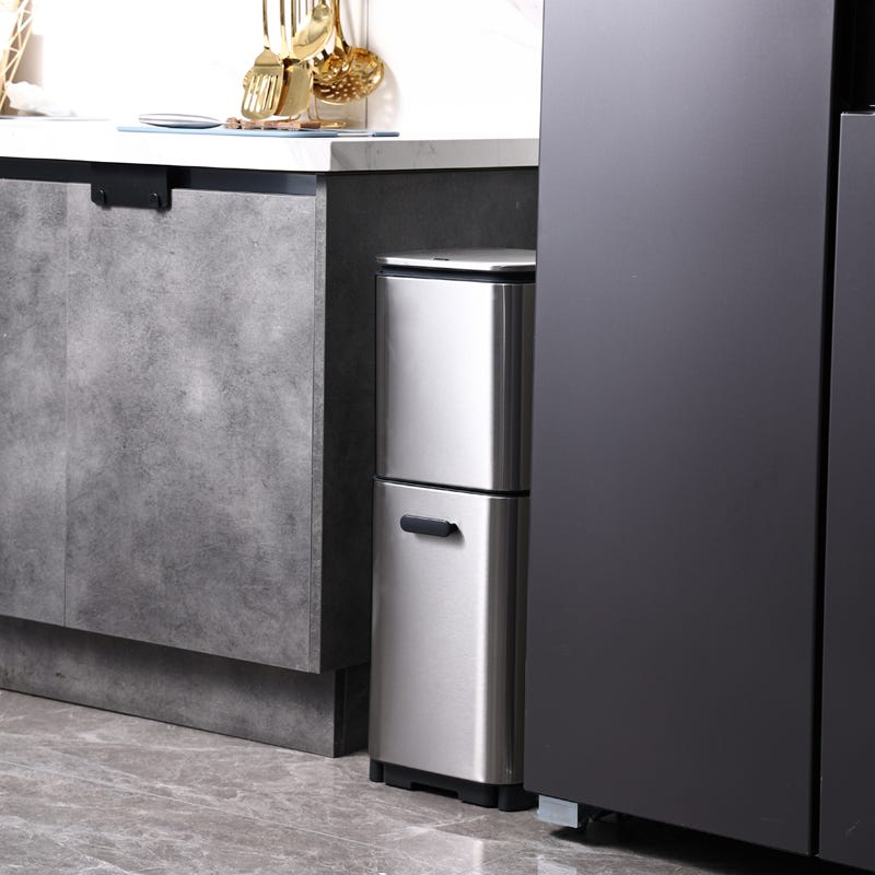 Ultraviolet Disinfection Automatic Trash Bin - bosheen - Medium
