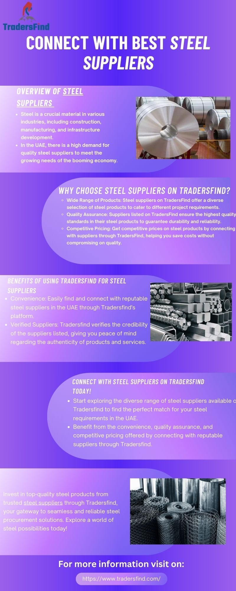 Steel Suppliers — TradersFind - azim abdullah - Medium