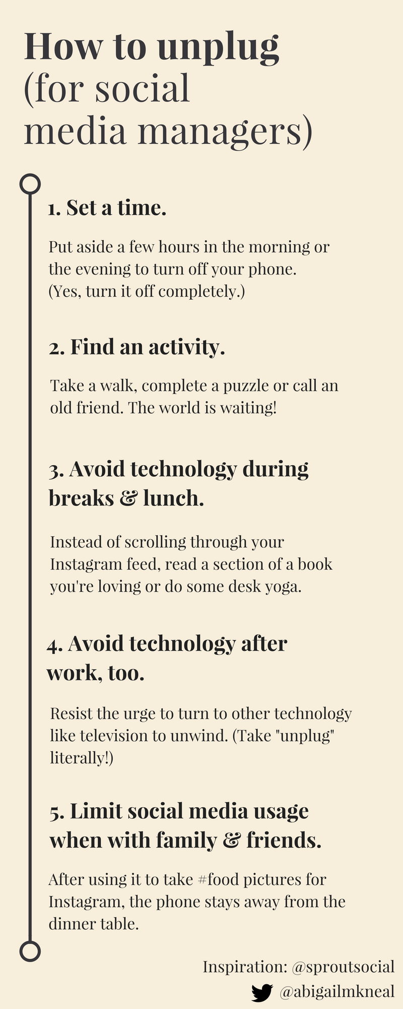 Unwinding from #Social — I made an infographic! | by Abigail Kneal | Medium